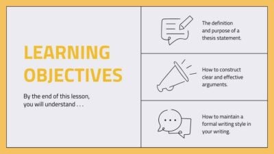 Writing a Thesis Statement Lesson for College. Free PPT & Google Slides ...