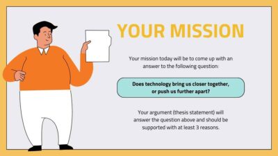 Writing a Thesis Statement Lesson for College. Free PPT & Google Slides ...
