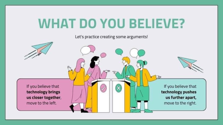 Writing a Thesis Statement Lesson for College. Free PPT & Google Slides ...