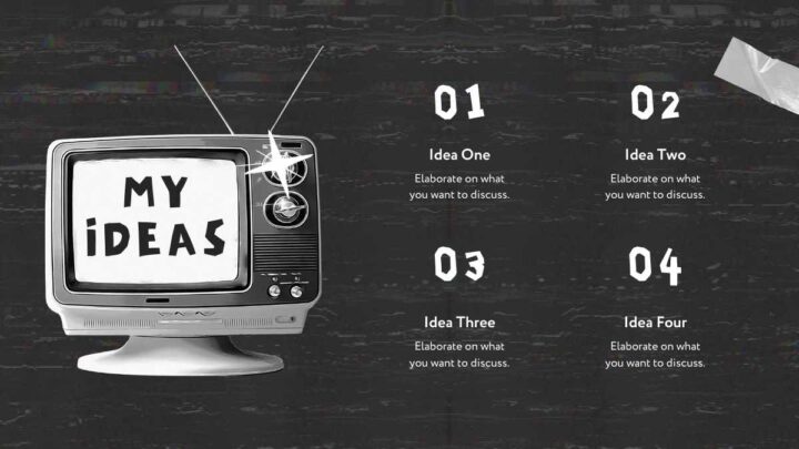 Y2k Retro Grunge Journal. Presentation Template — SlidesCarnival
