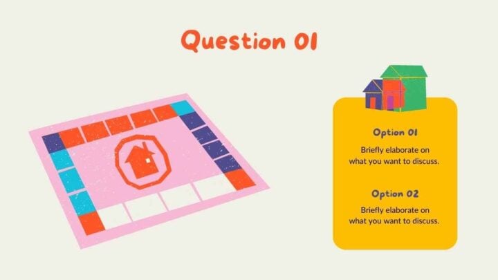 Illustrated Game Board Time. Free Presentation Template — SlidesCarnival