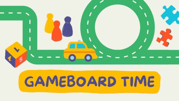 Illustrated Game Board Time. Free Presentation Template — SlidesCarnival