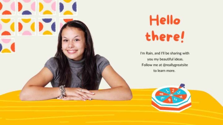 Illustrated Game Board Time. Free Presentation Template — SlidesCarnival