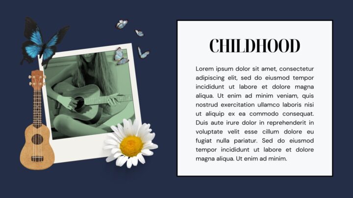 Your New Era Vintage Style. Slides Template — SlidesCarnival