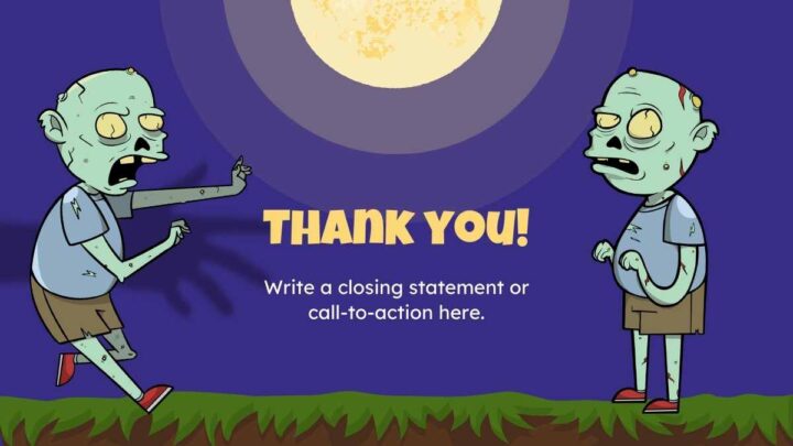 Zombie Day Mini. PPT & Google Slides Template — SlidesCarnival