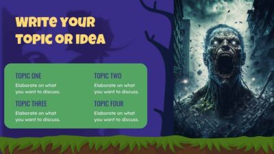 Zombie Day Mini. PPT & Google Slides Template — SlidesCarnival