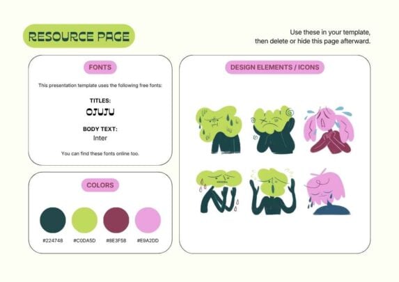 Anxiety Awareness Infographic. Free PPT & Google Slides Template ...