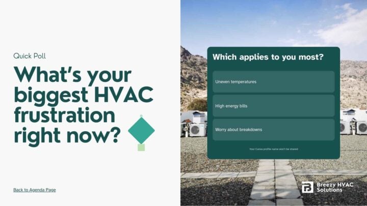 HVAC Sales Pitch. Free Slides Template — SlidesCarnival
