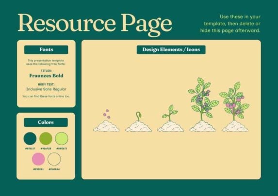Plant Life Infographic. Free PPT & Google Slides Template — SlidesCarnival