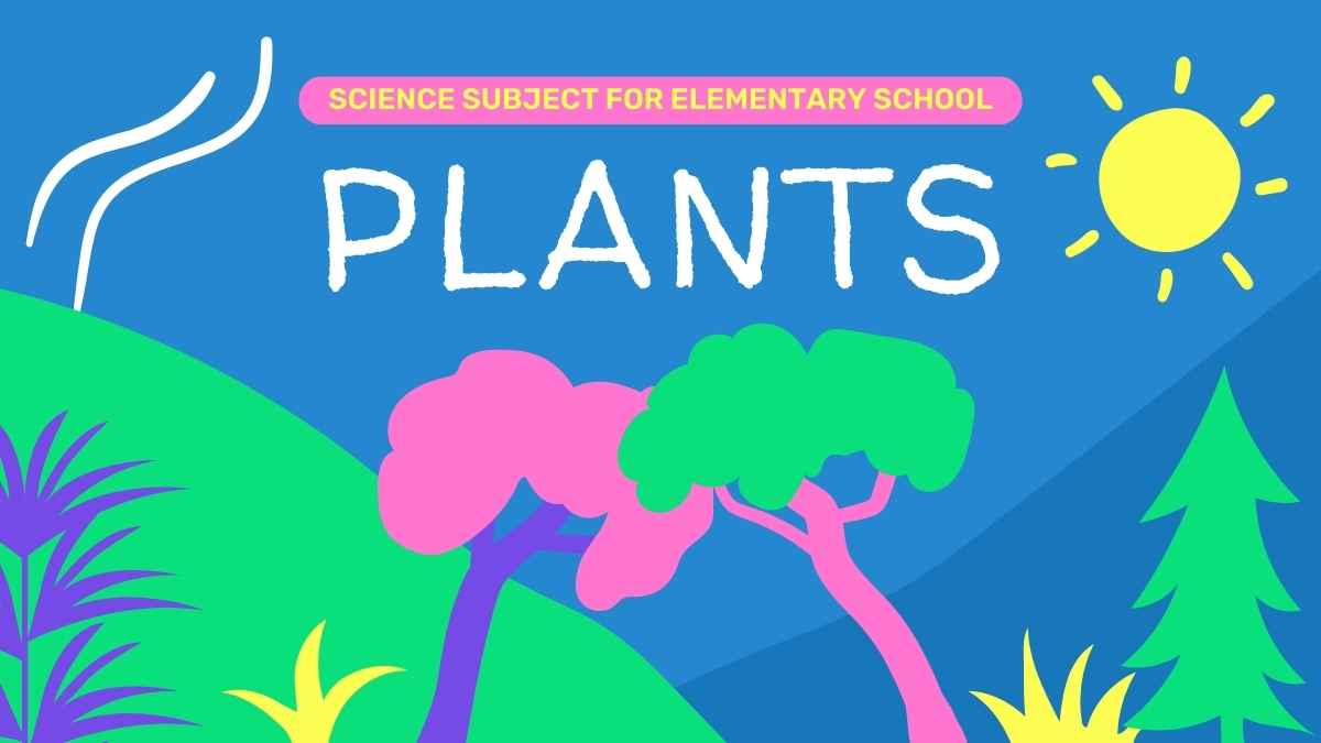 Ciencia para primaria: Plantas. ¡Plantillas gratis de PPT y Google ...