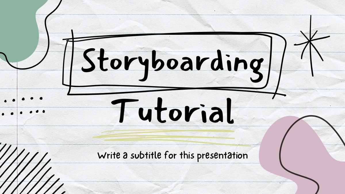 Tutorial de Storyboarding. Plantilla Gratis para Presentaciones ...