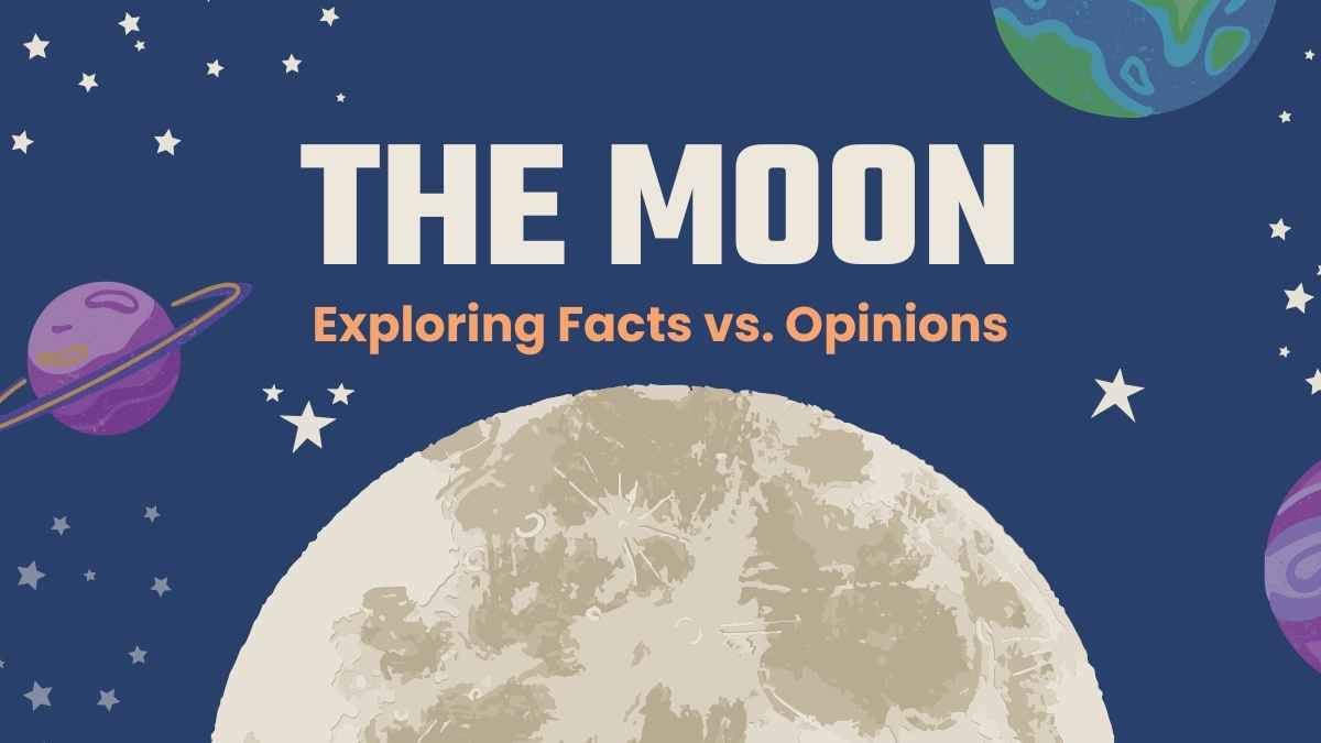 Lección ilustrada: Hechos y Opiniones. Plantilla gratis para PPT ...