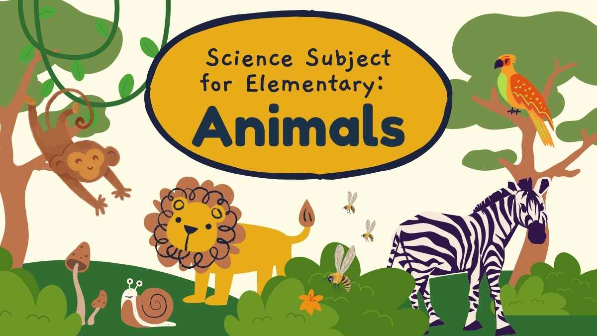 Animales: Ciencia Ilustrada. Plantilla Gratis para PPT y Google Slides ...