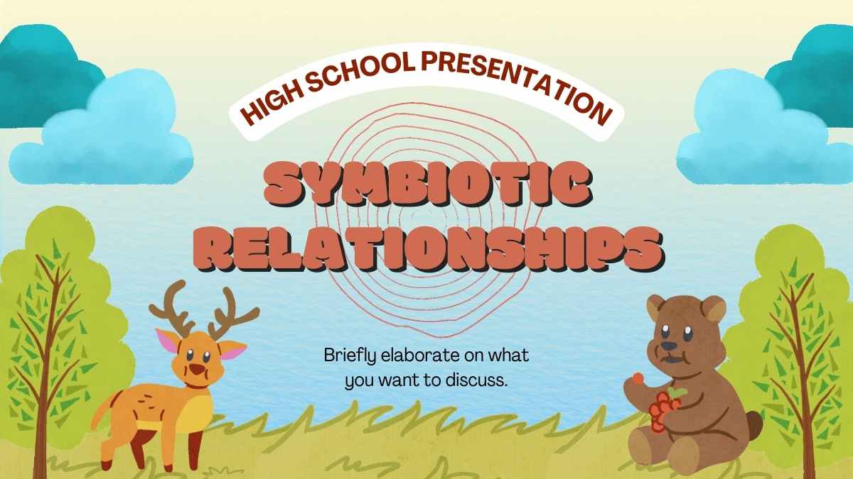 Lección de Relaciones Simbióticas para Secundaria. Plantilla Gratis ...