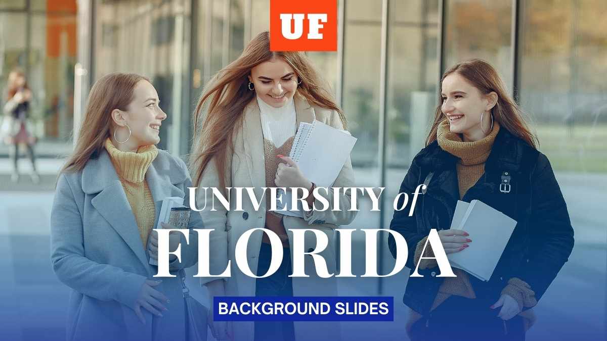 Template de slides da University of Florida grátis