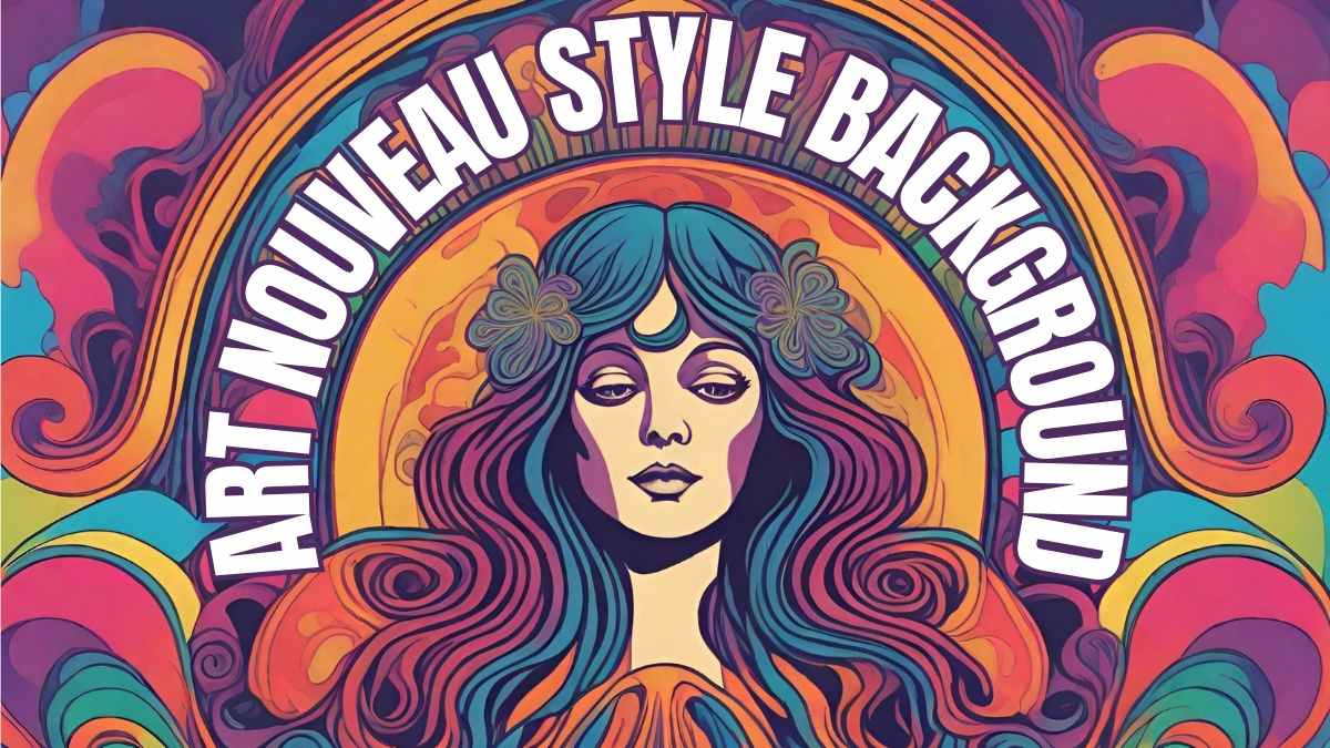 Slide Background Art Nouveau - Template Presentasi Gratis - SlidesCarnival