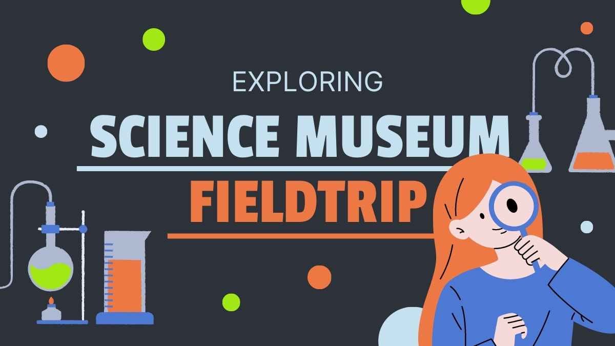 Slide Kunjungan Museum Sains Ilustrasi Menarik - Template Presentasi ...