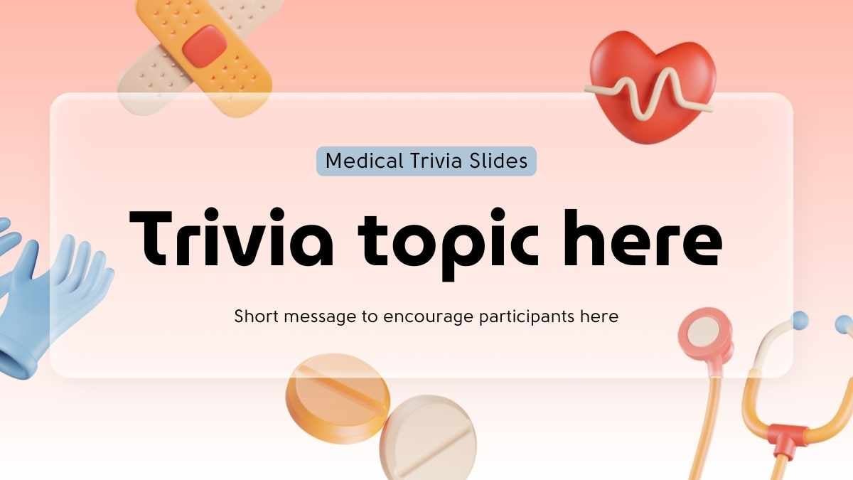 Template Slide Trivia Medis Gratis