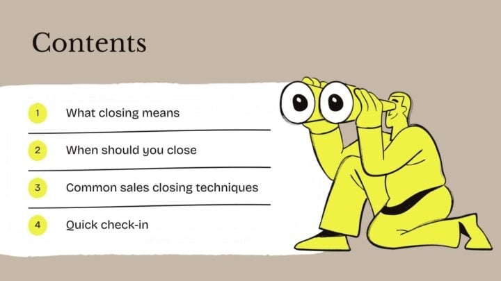 Slides for Sales Closing Techniques. Free PPT & Google Slides Template ...