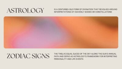 Zodiac Signs Overview. Slides Template — SlidesCarnival